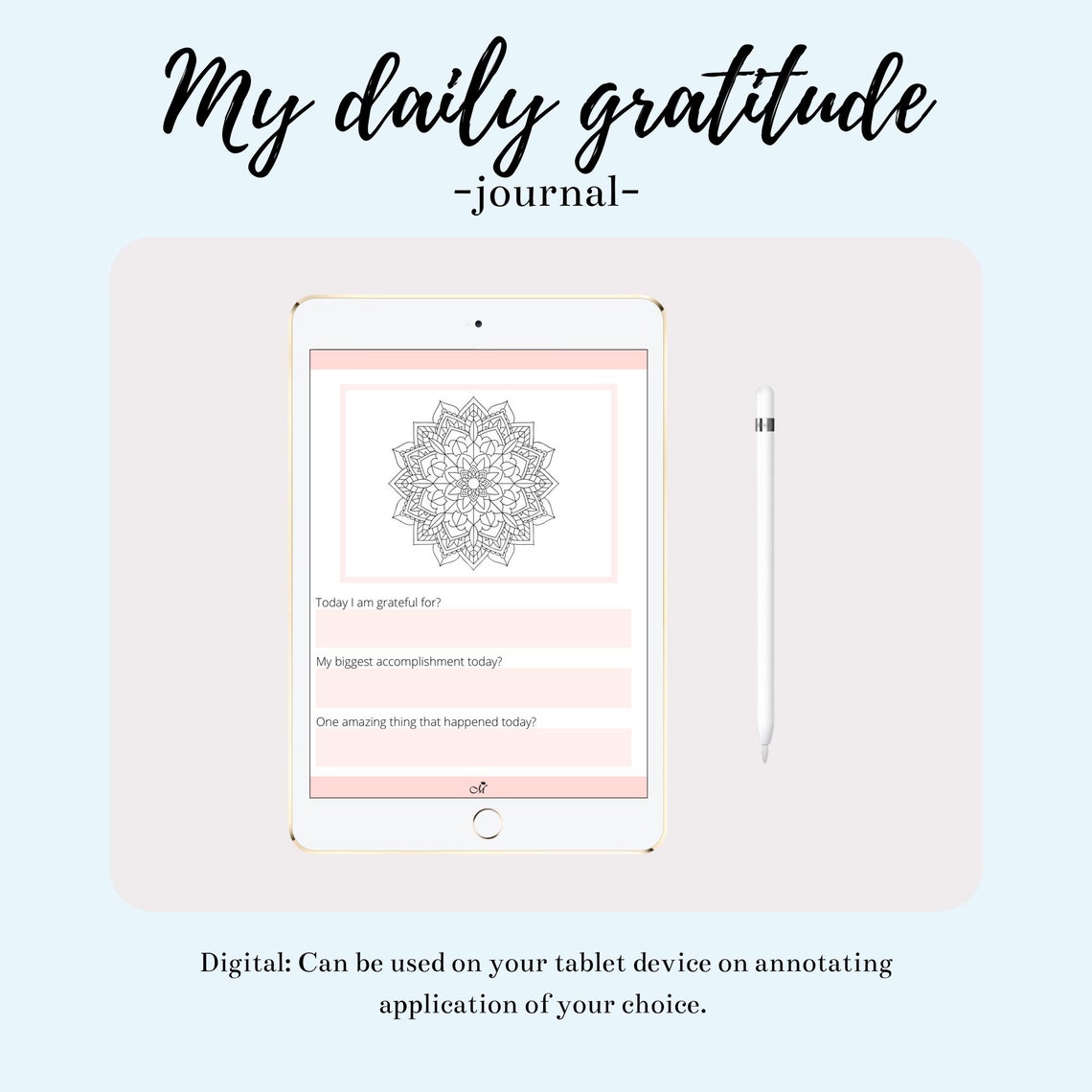 My daily gratitude Journal Gratitude journal Gratitude | Etsy