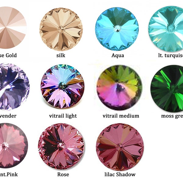 Swarovski Rivoli - Etsy