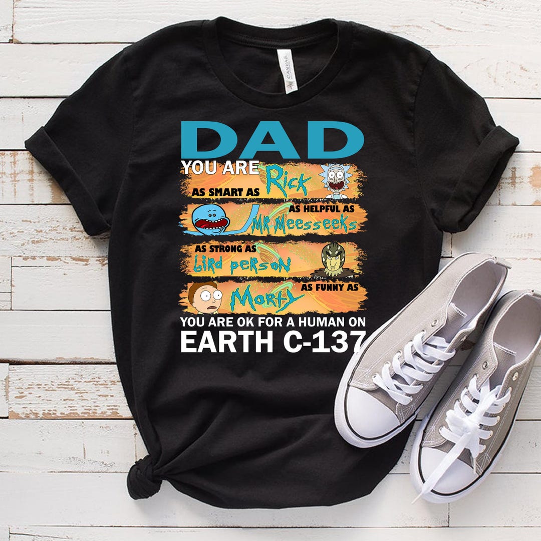 Dad Rick and Morty PNG, Fathers Day PNG, Wubba Lubba Dub-dad, Rick and ...
