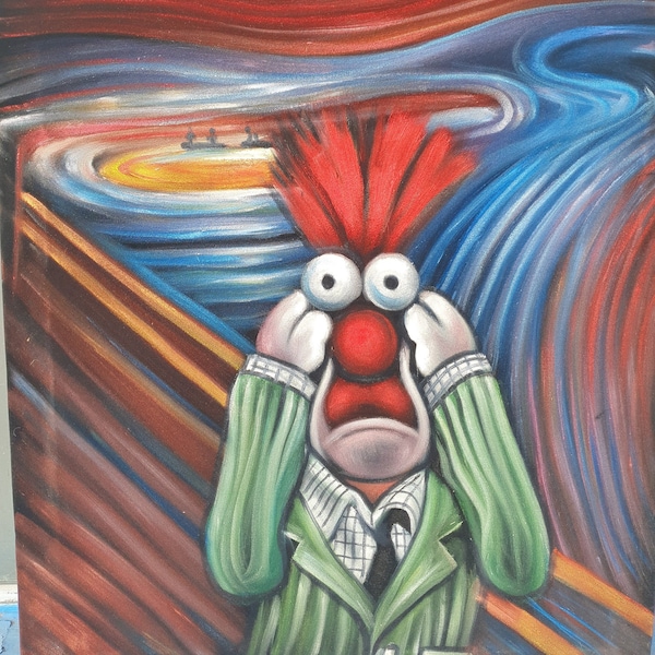 Beaker Muppet - Etsy