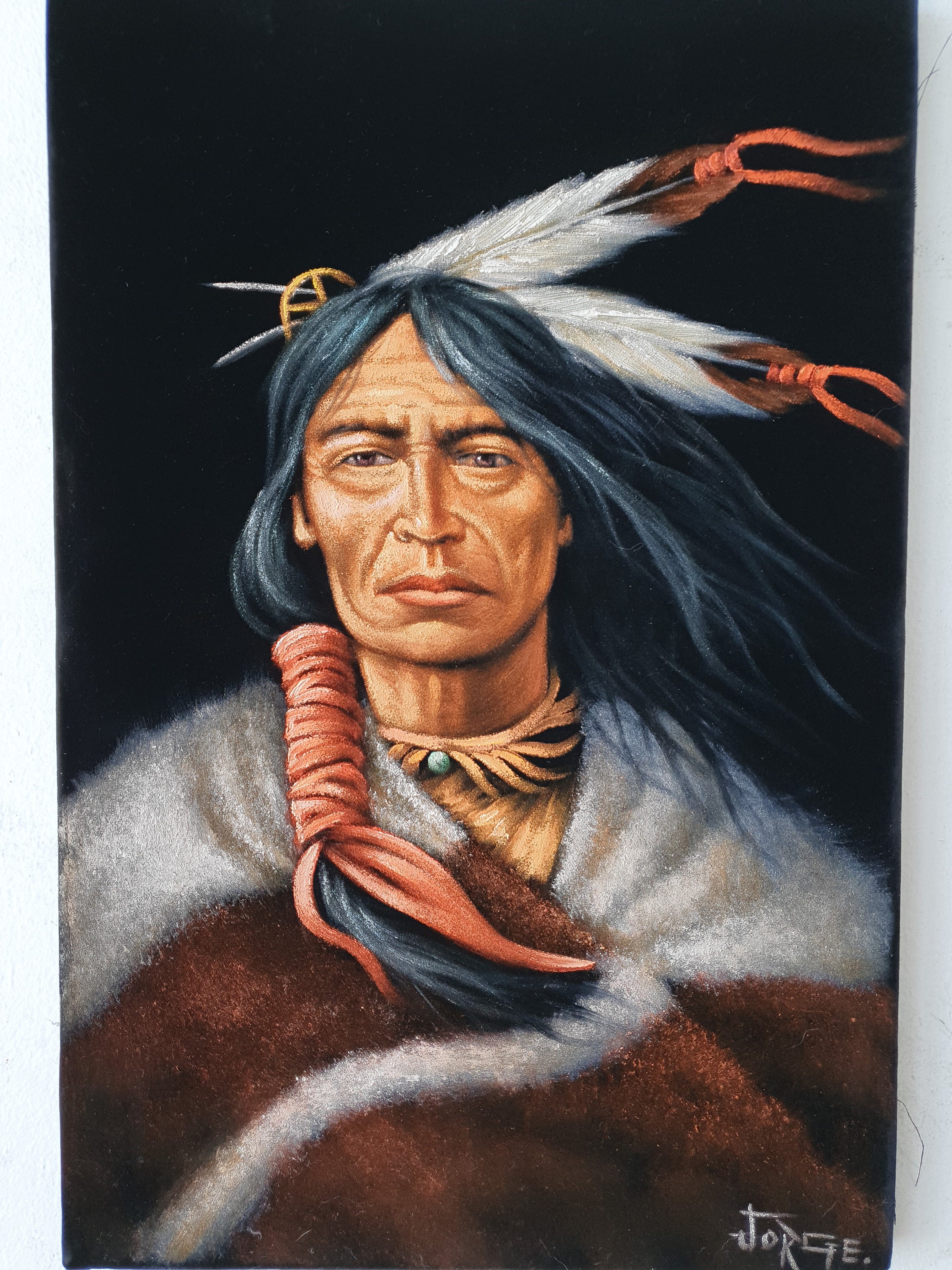American Indian Oil Paintings