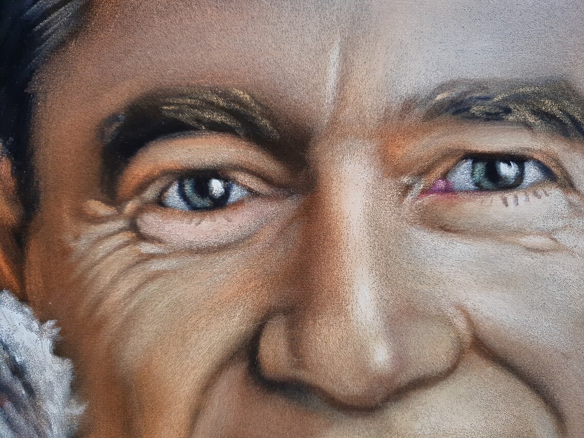 Fred Rogers Portrait Mister Rogers' Neighborhood: - Etsy