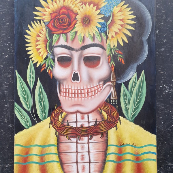 Frida Skeleton - Etsy