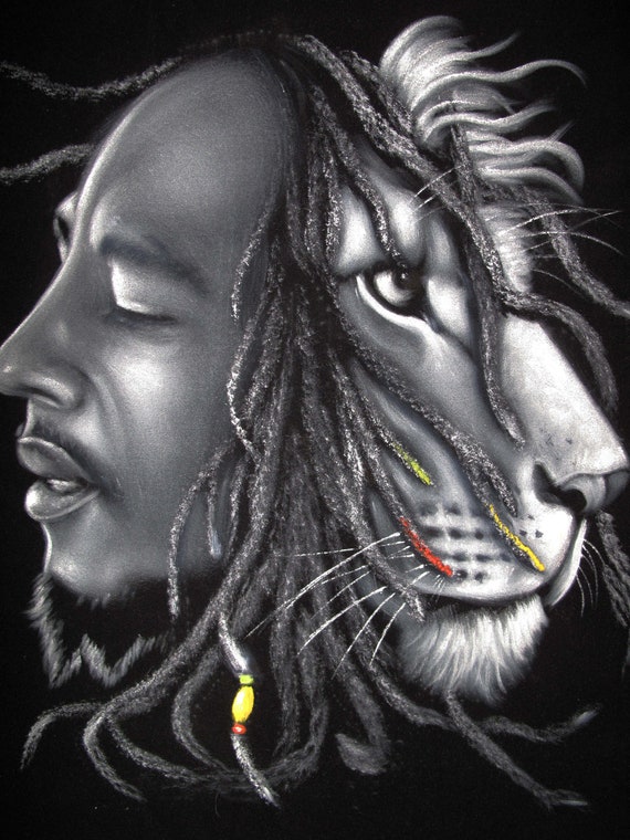 Bob Marley Lion Drawing