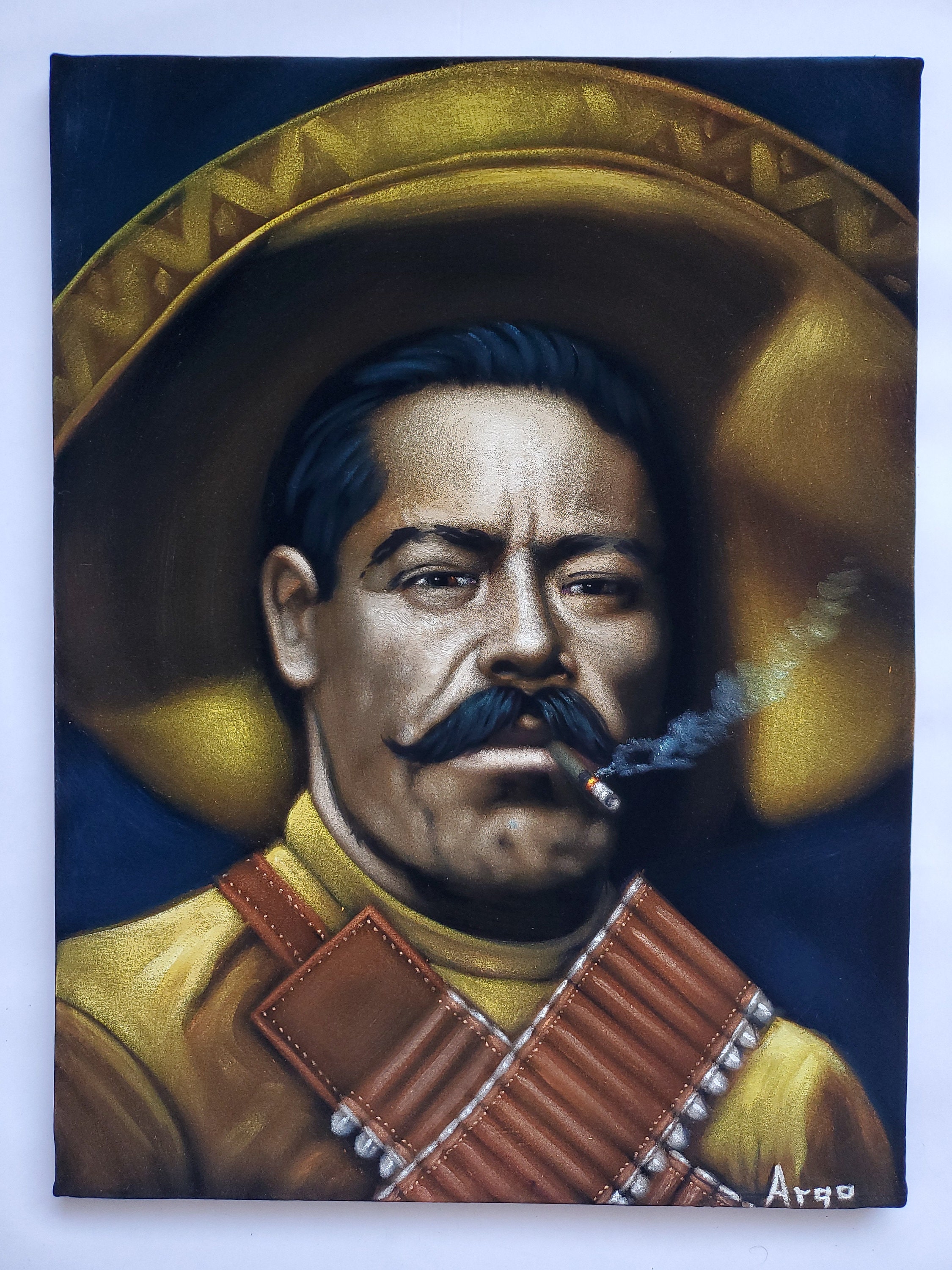 Francisco Pancho Villa Mexican general Revolution Original | Etsy