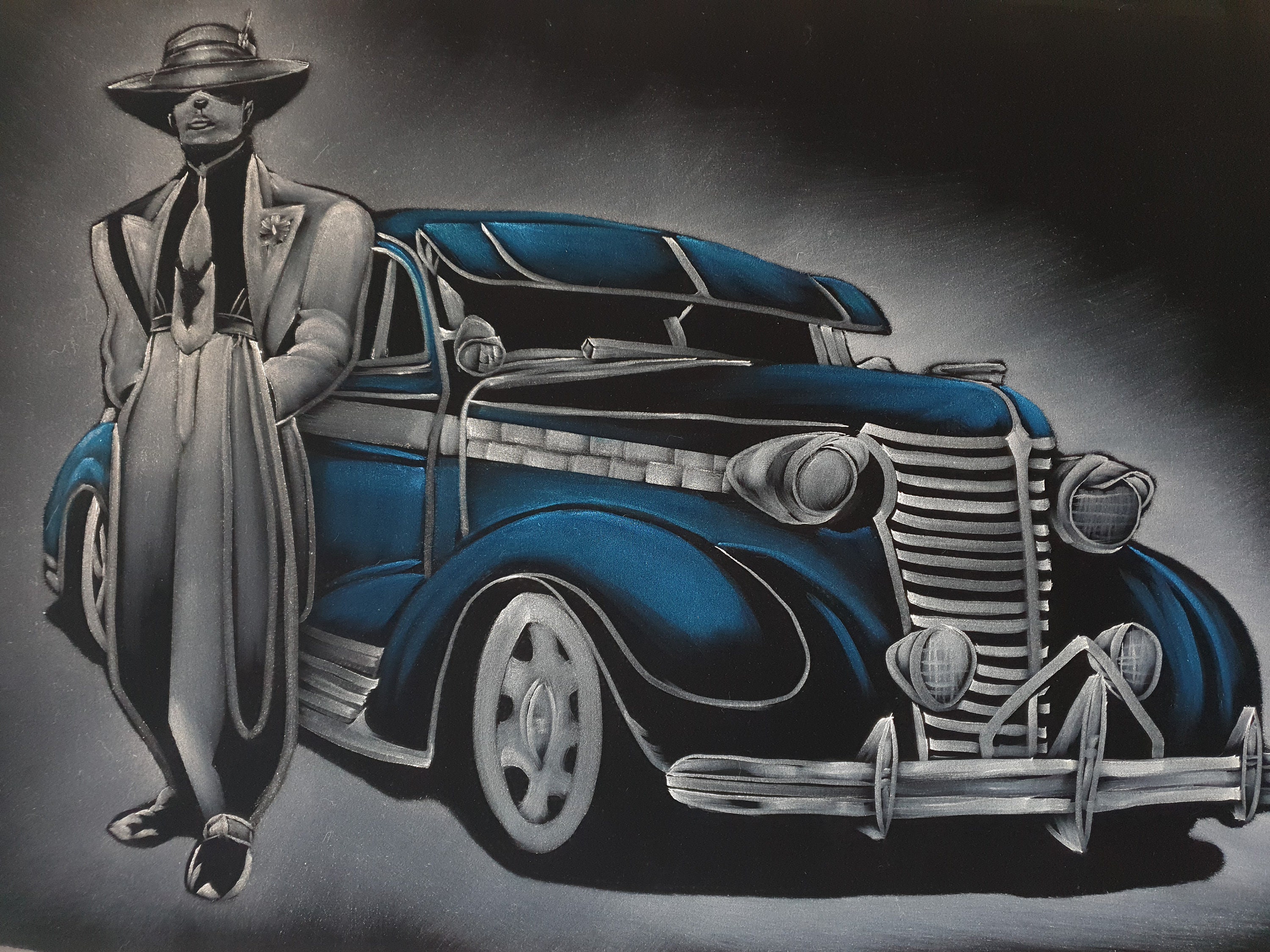 Pachuco Art Drawing