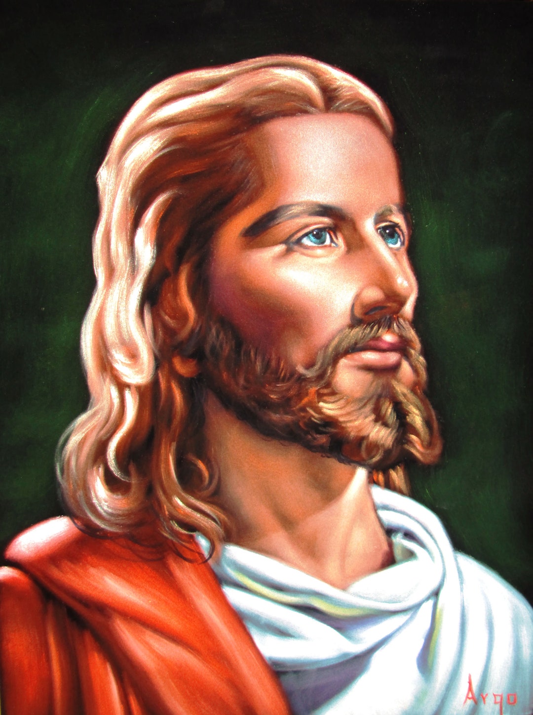 Jesus Christ of Nazareth Portrait Christian Religion - Etsy