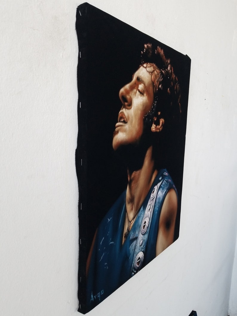 Bruce Springsteen Portrait the Boss E Street Band Original | Etsy