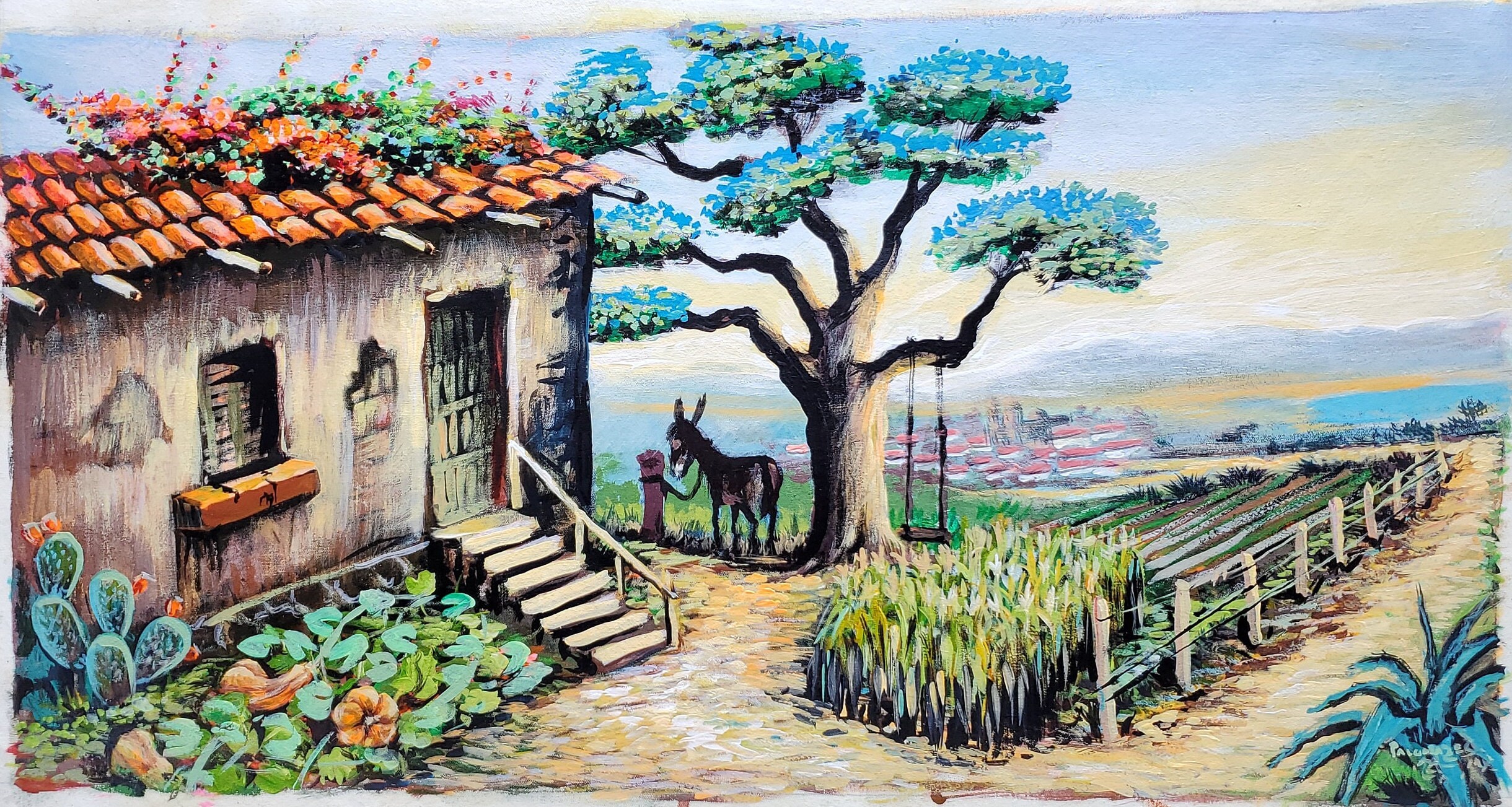 Mexican Hacienda Paintings