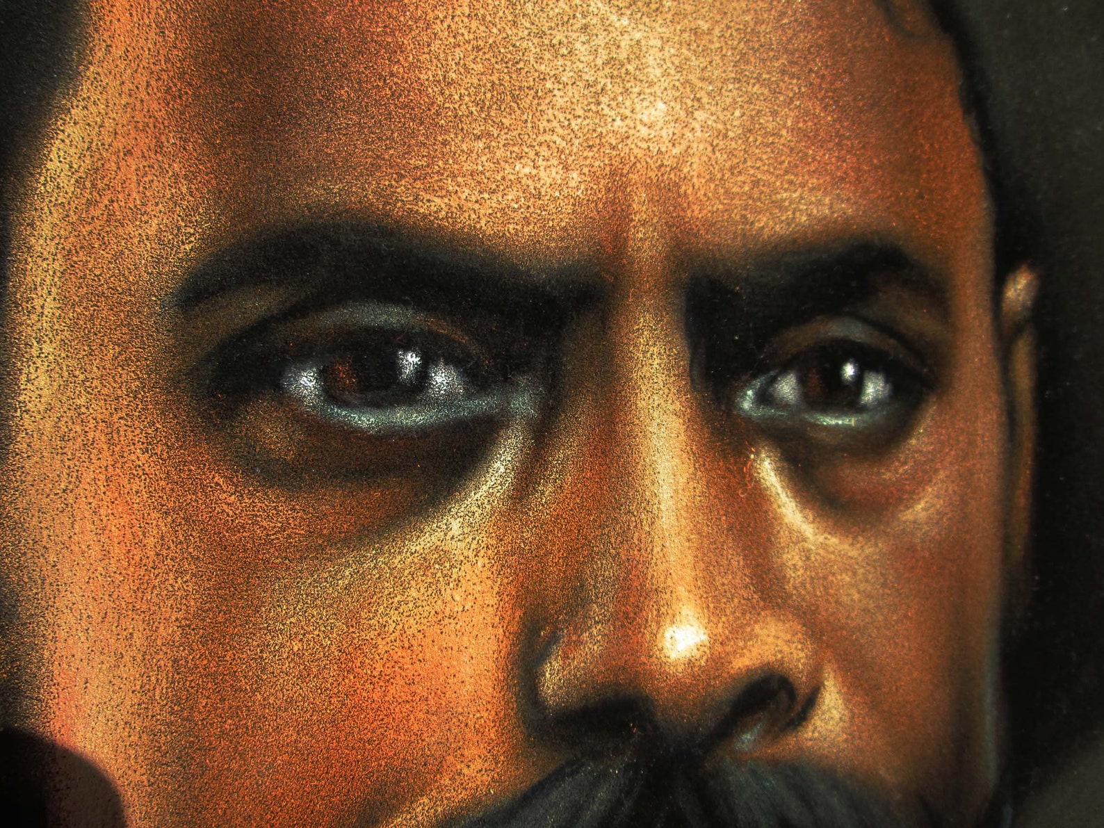 Pancho Villa Portrait Mexican Revolutionary Original Oil - Etsy