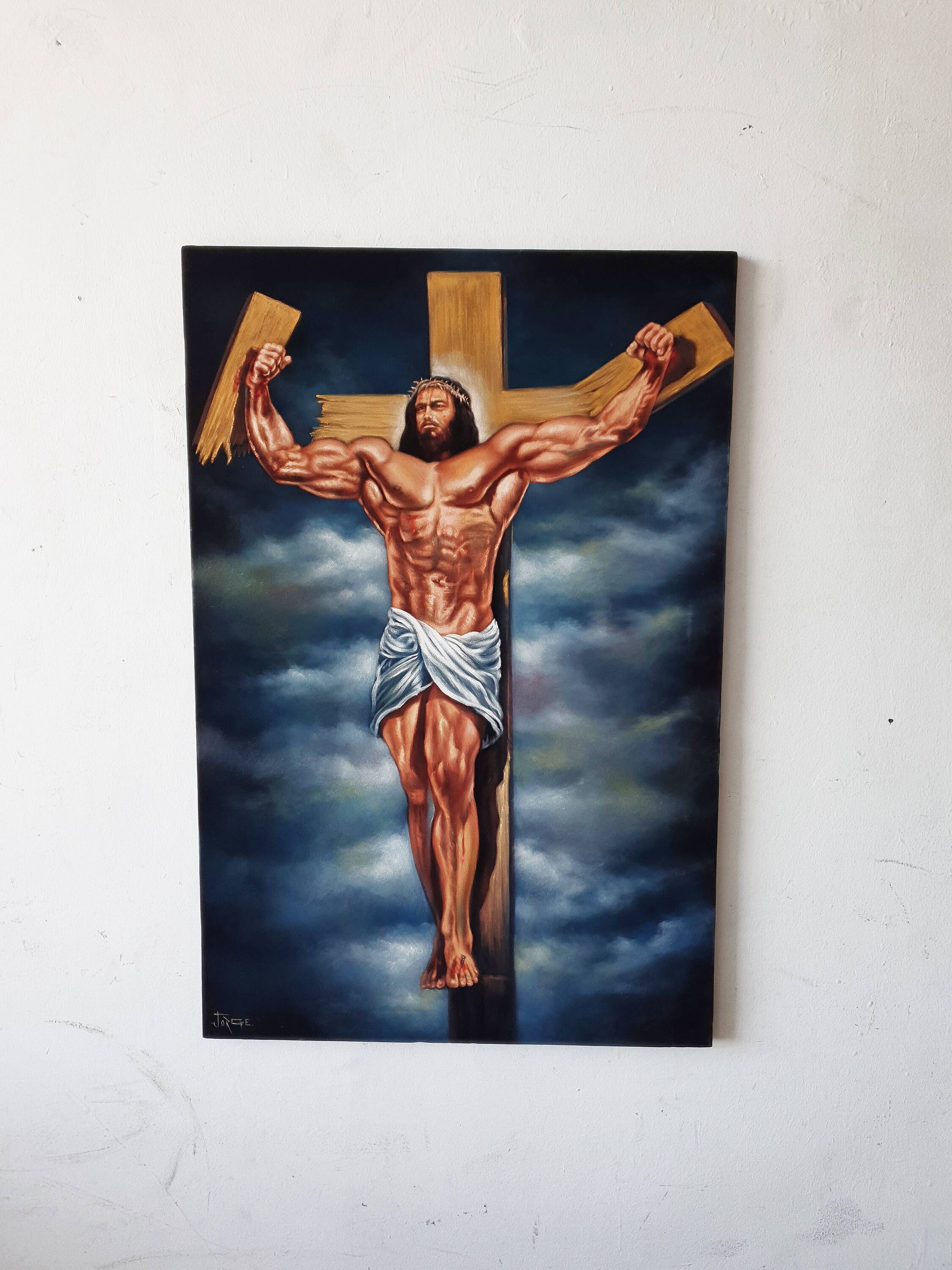 Jesus Cross Painting