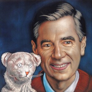 Fred Rogers portrait Mister Rogers' Neighborhood: | Etsy