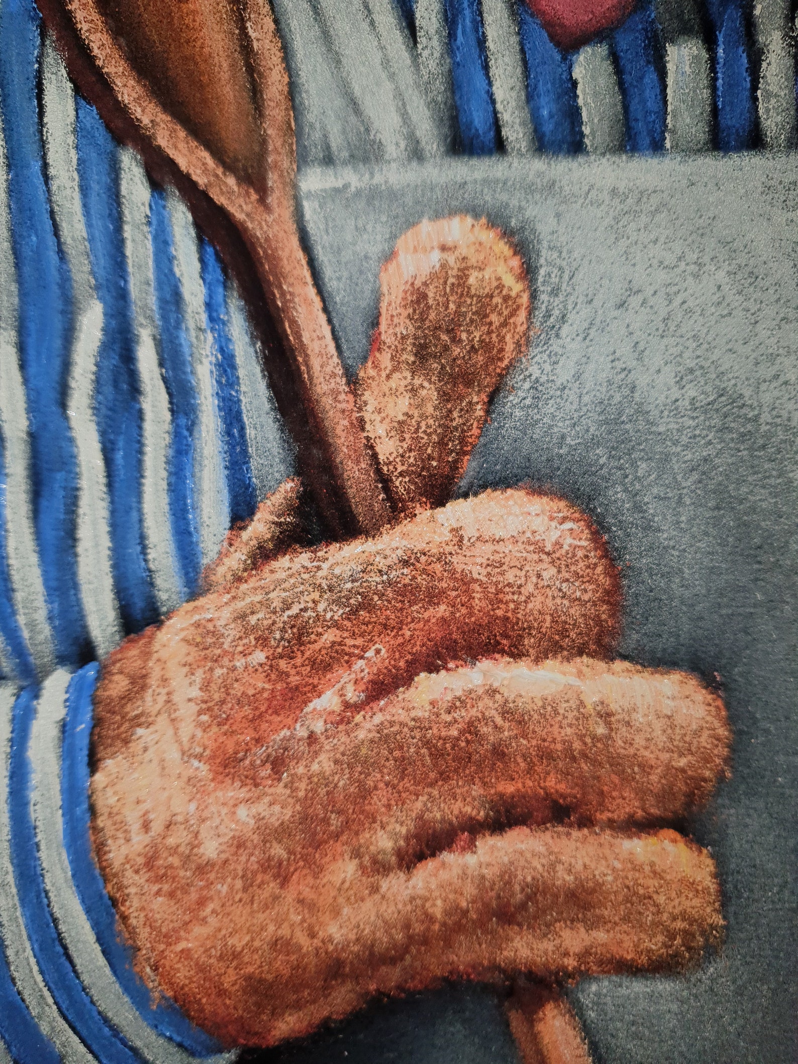 Swedish Chef From the Muppets: Original Oil Painting on Black - Etsy