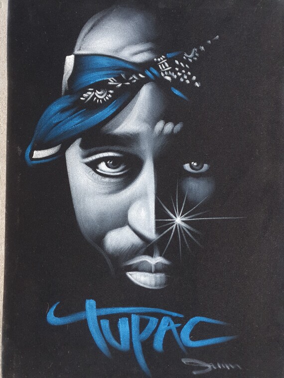 Tupac Oil Painting