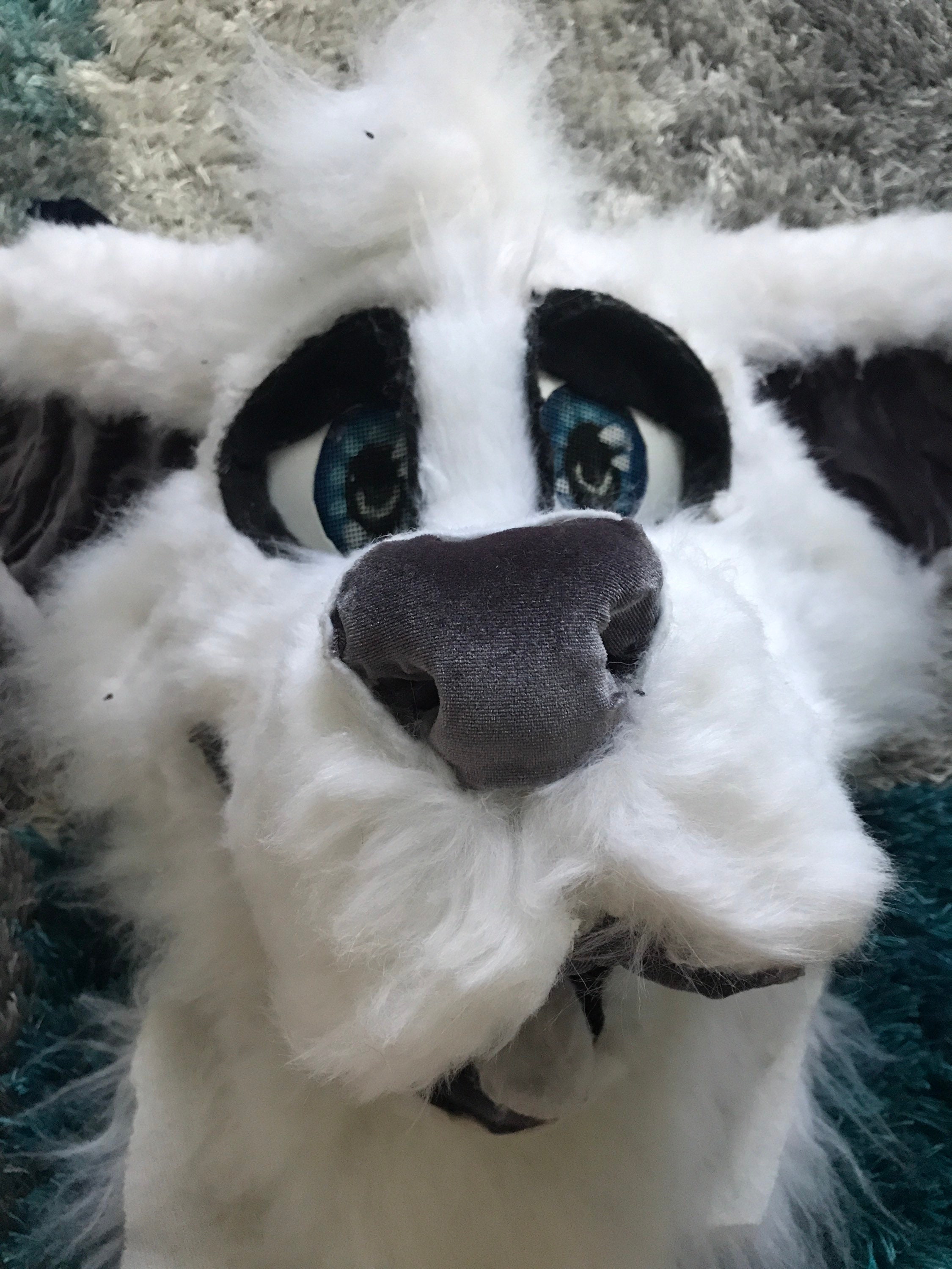 White Alien Dog Full Partial Fursuit | Etsy