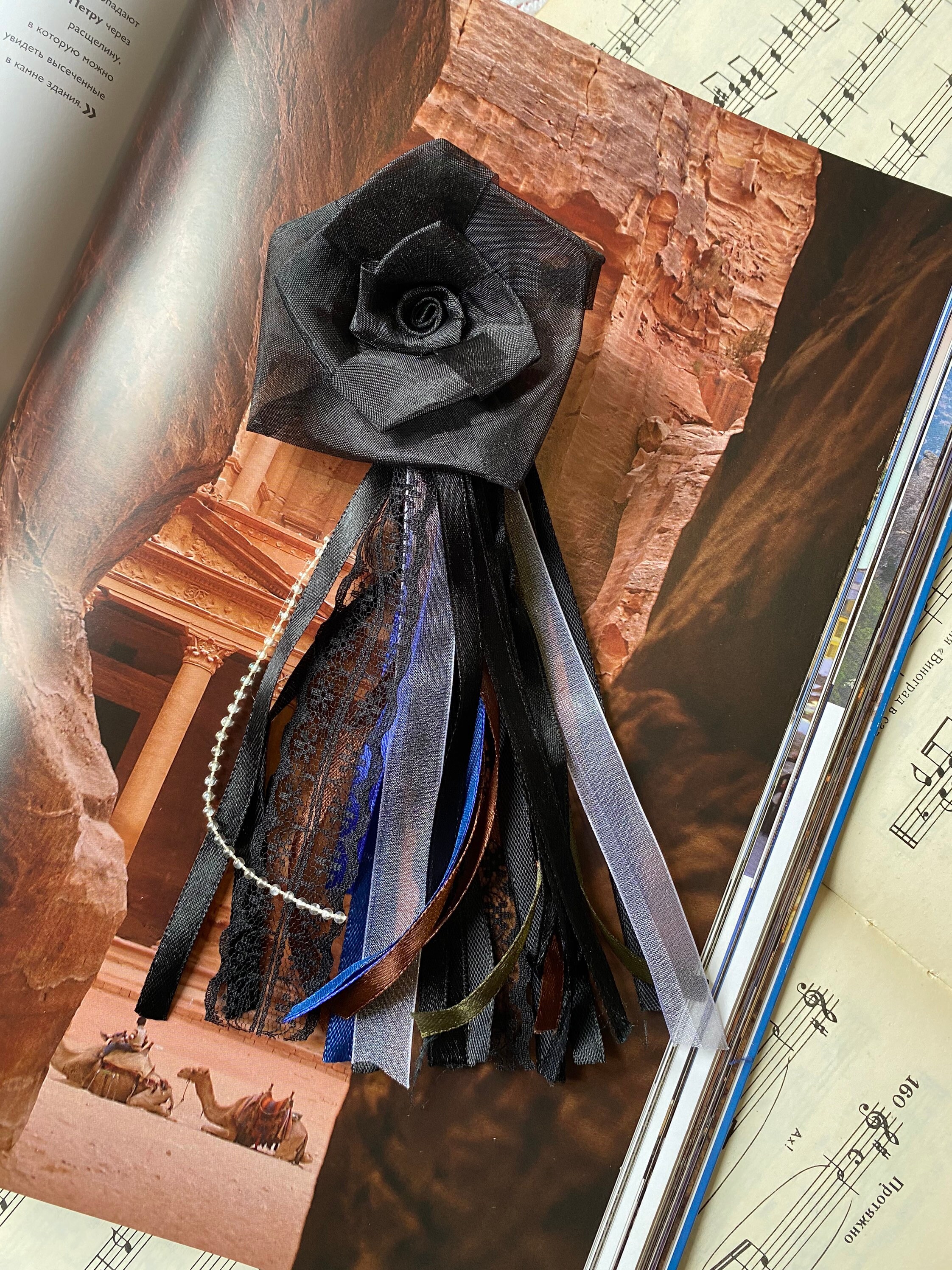 Black Ribbon Bags Charm Ribbon Zipper Pull Handmade Zipper - Etsy UK