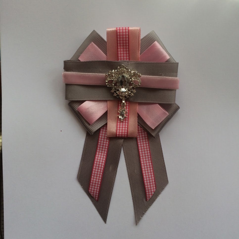 Gothic Jewelry, Silver Glass Bead Cameo Broch, Collar Bow Gothic Steam ...