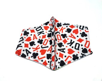 Poker Face Mask - Etsy