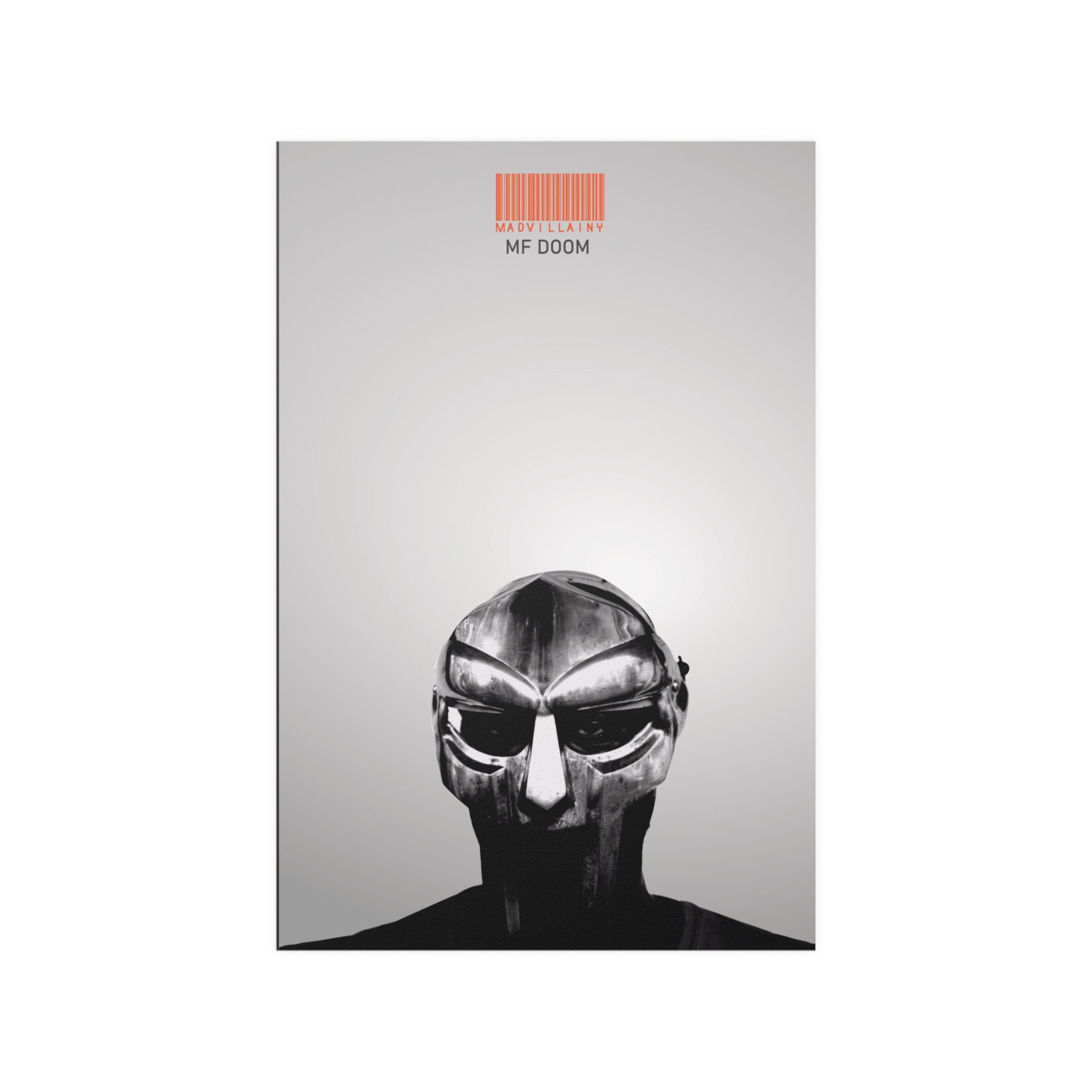 MF Doom Madvillainy Poster - Etsy