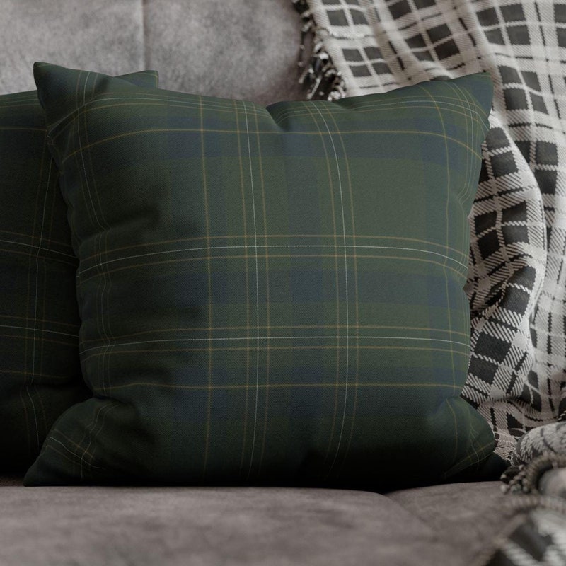 Plaid Throw Pillows - Etsy