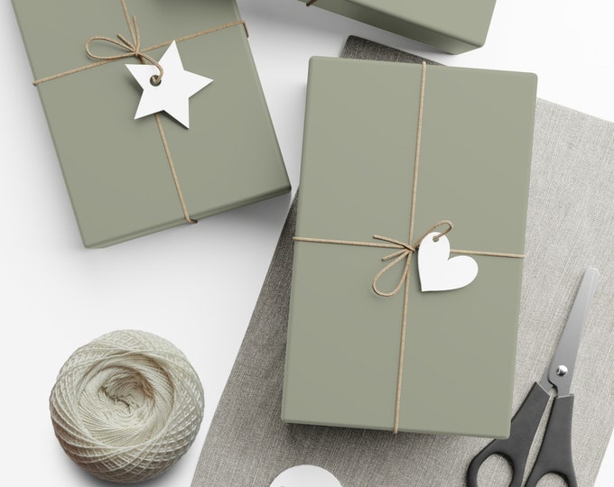 Solid Coloured Wrapping Paper Embossed Gift Wrap Birthday Wrapping ...