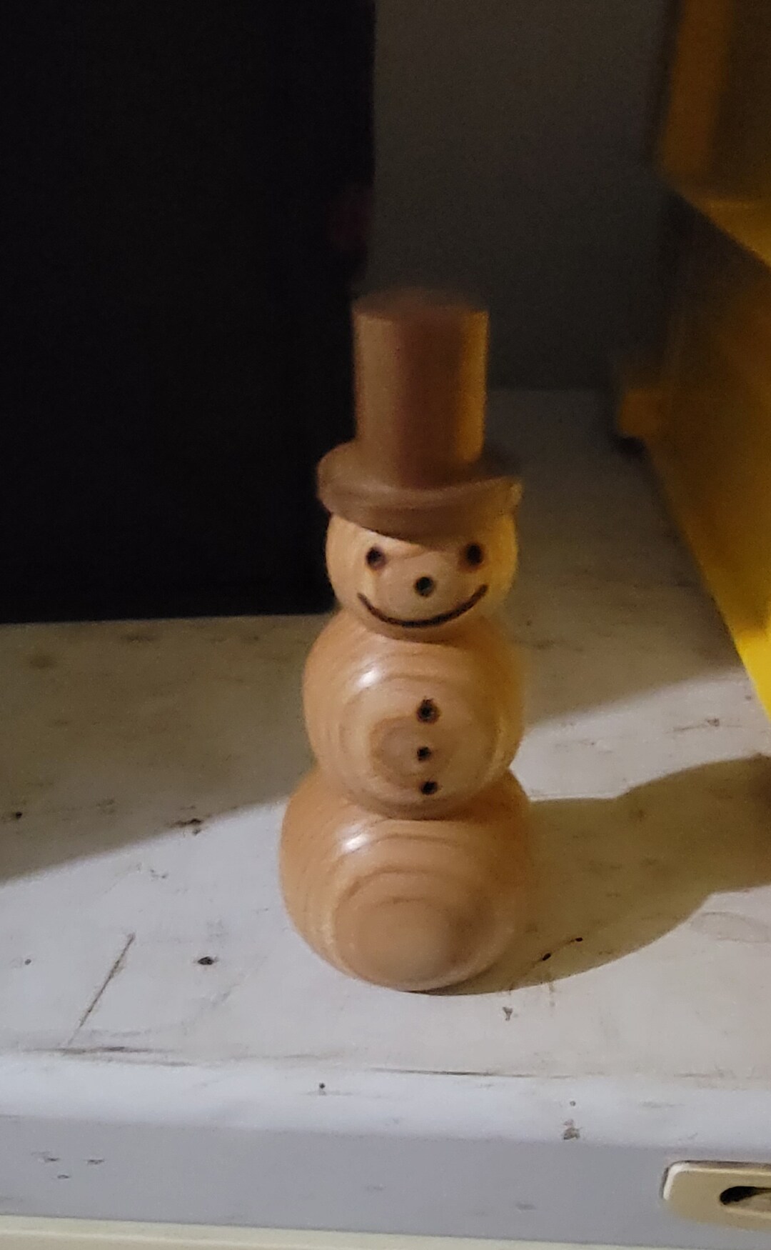 Large Male Snowman (ash Wood) - Etsy