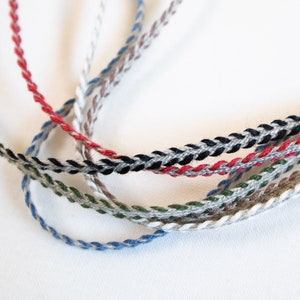 Natural Linen Rope, 100% Linen Cord, *sold by the Meter* - Etsy