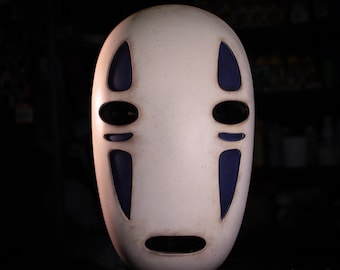 MASK WITHOUT A FACE No Face Kaonashi Journey Spirited Away Haku Studio ...