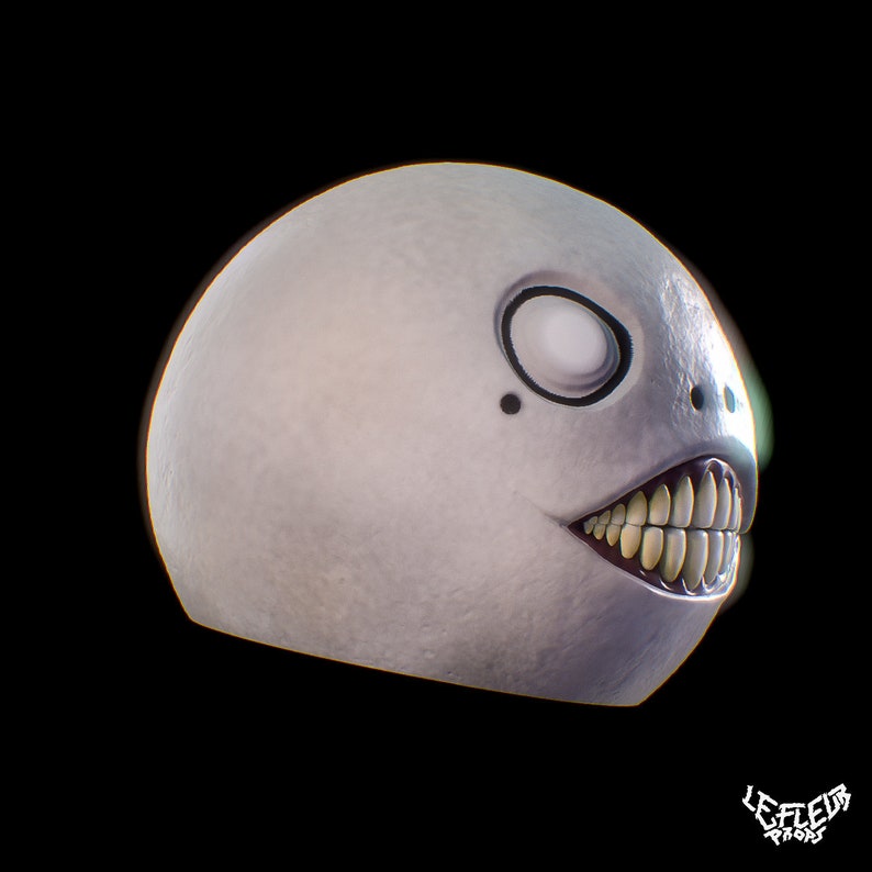 Nier: Automata-emil Head 3D Model/helmet - Etsy Hong Kong