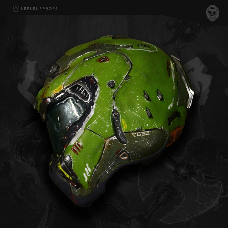 DOOM SLAYER Helmet Replica/ Doom Eternal | Etsy