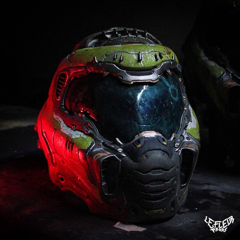 DOOM SLAYER Helmet Replica/ Doom Eternal - Etsy