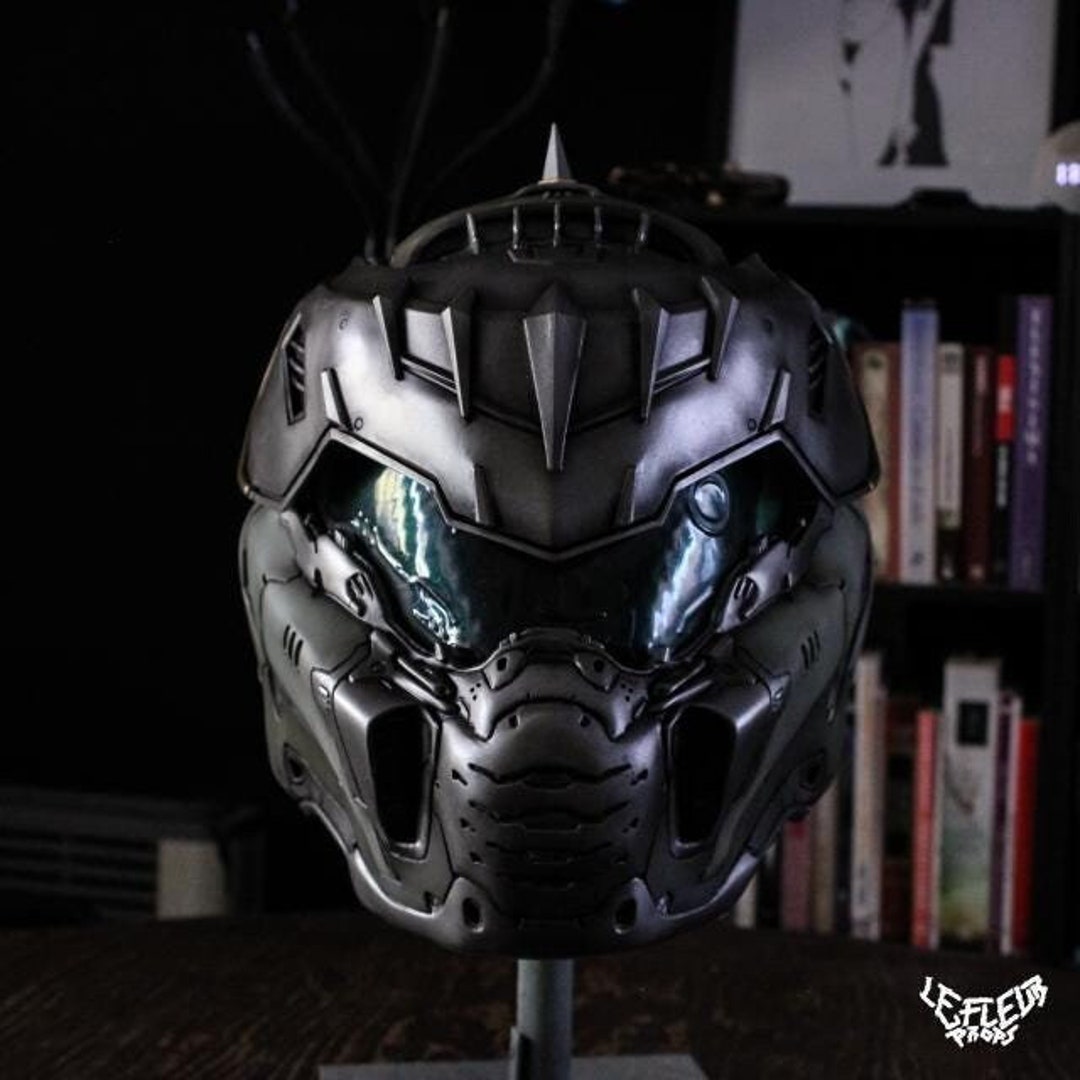 DOOM SLAYER Helmet Replica/ Doom Eternal: Dark Ages - Etsy
