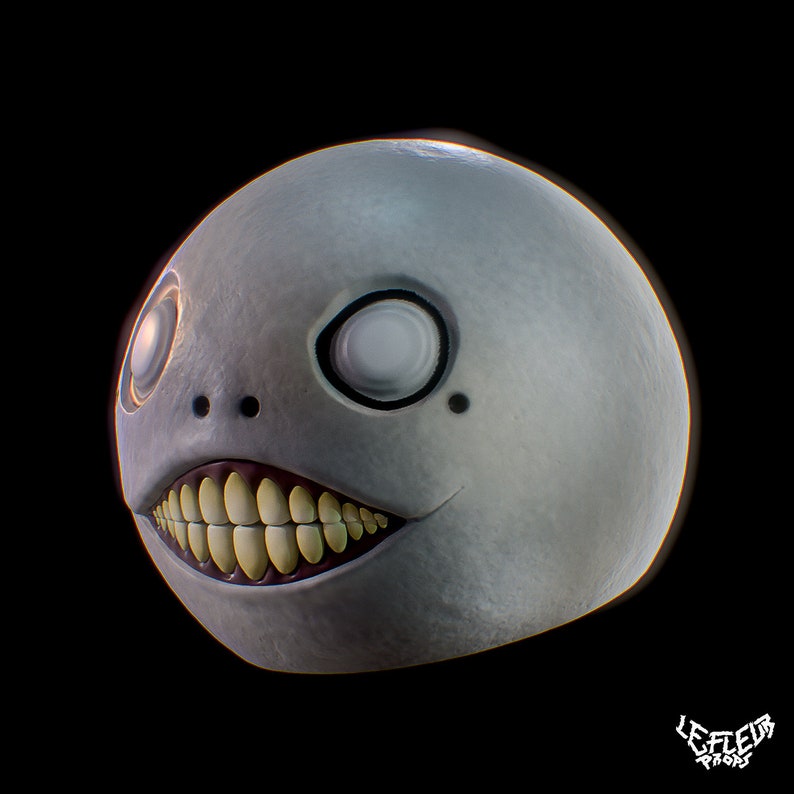 Nier: Automata-emil Head 3D Model/helmet - Etsy