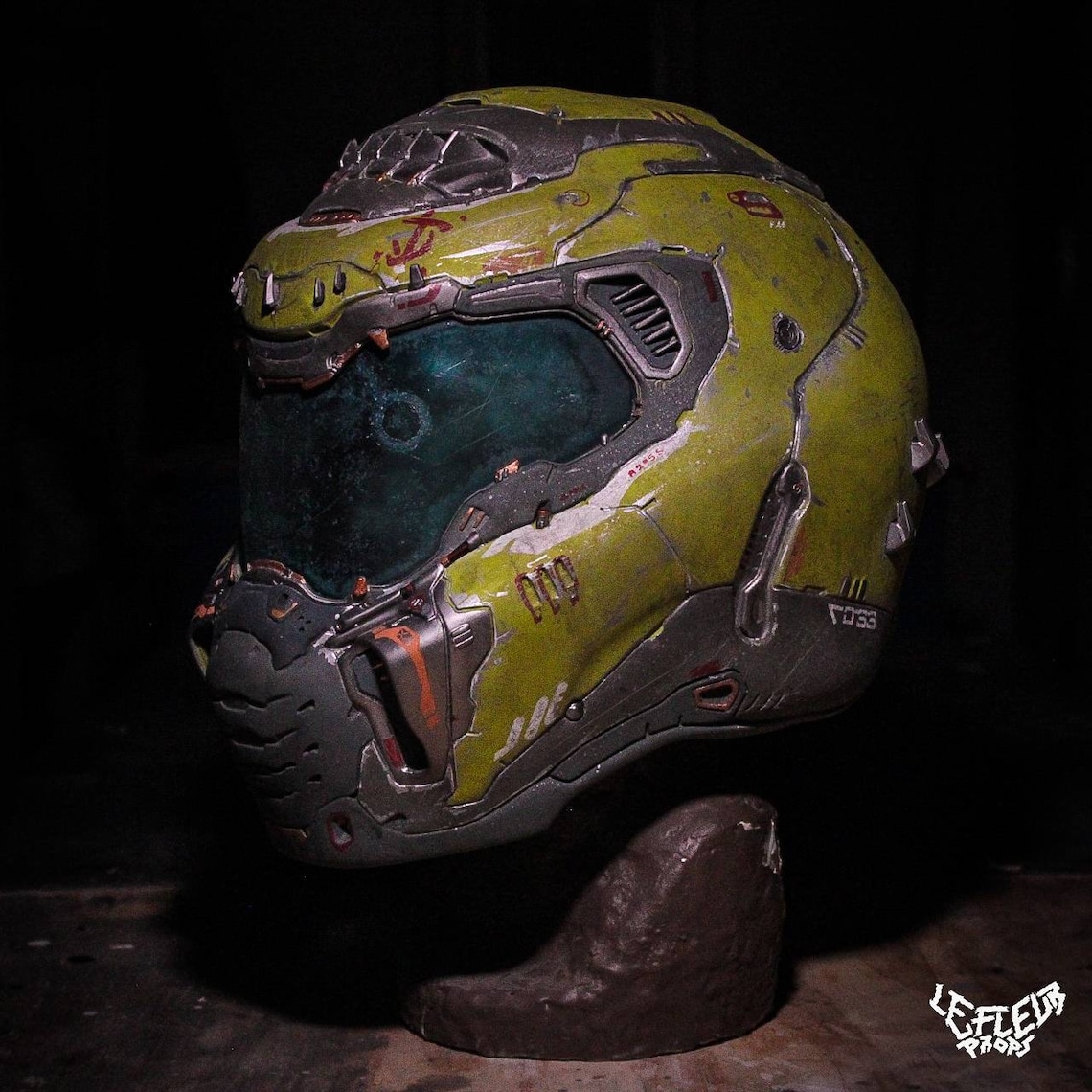 DOOM SLAYER Helmet Replica/ Doom Eternal - Etsy