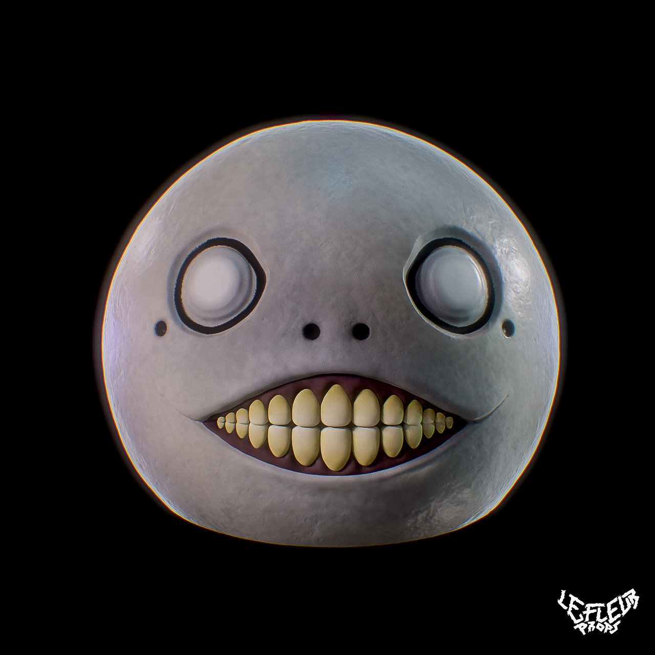 Nier: Automata-emil Head 3D Model/helmet - Etsy Hong Kong
