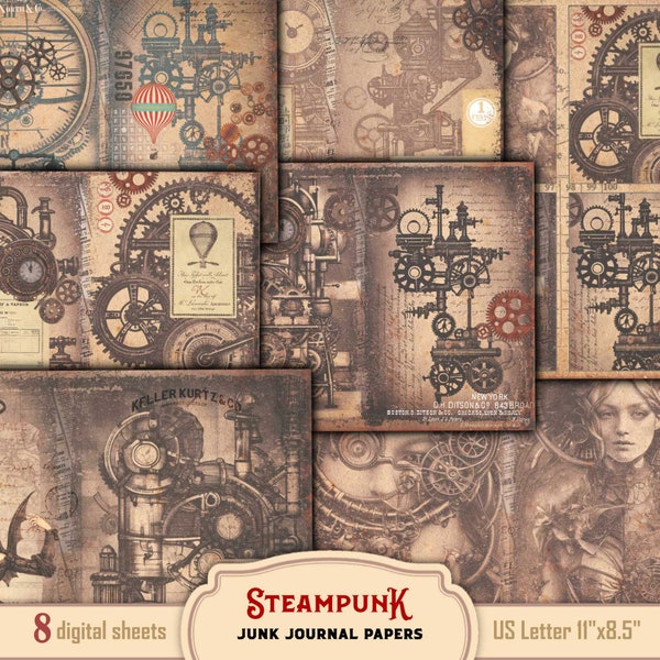 Steampunk Art Print - Etsy