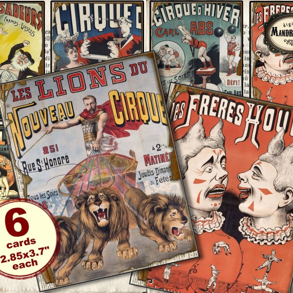 The French Circus - Etsy