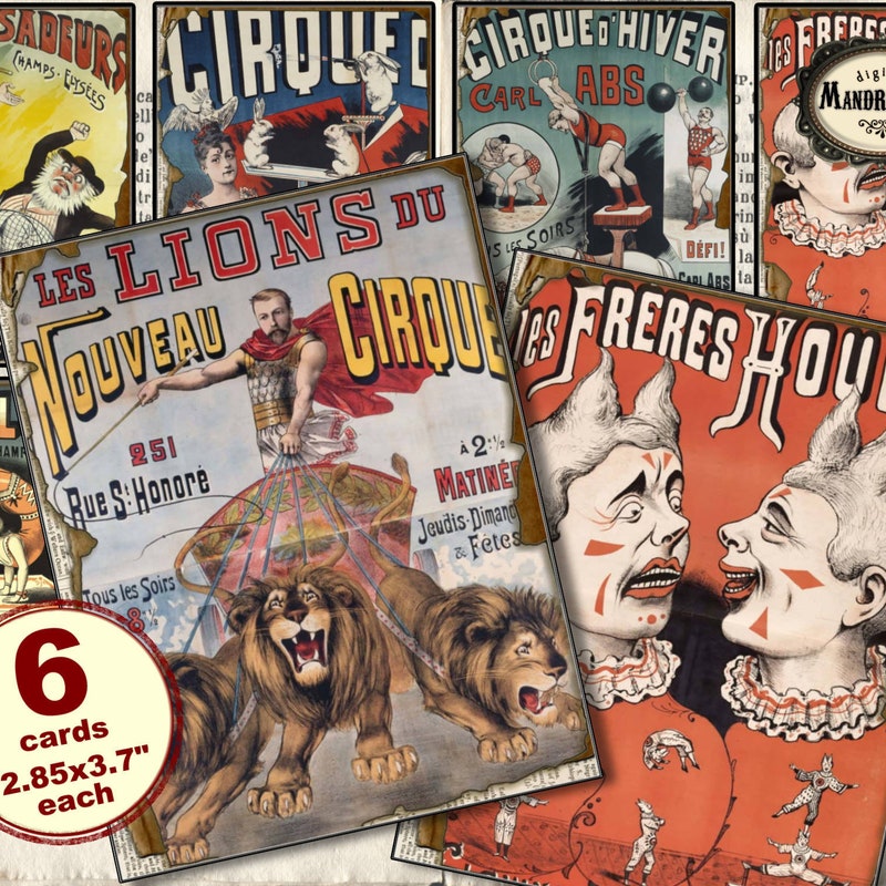 French Circus - Etsy