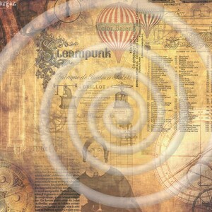 Grunge Victorian Steampunk Printable Digital Ephemera Collage Paper ...