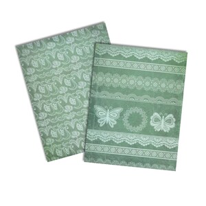 Grunge Green Lace Paper Pack, Vintage Green Lace Papers, Paper Lace ...