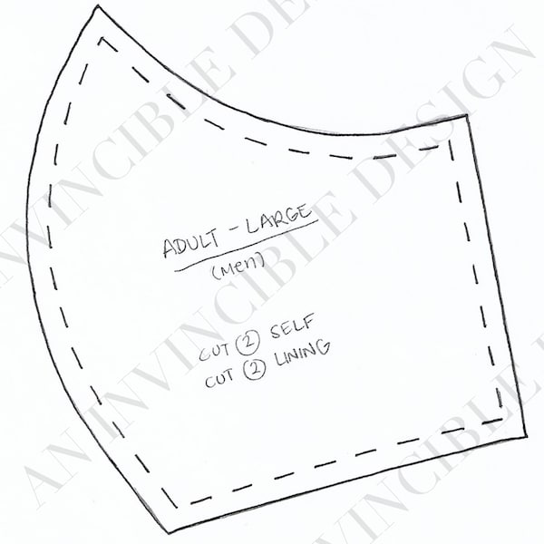 Face Mask Pattern - Etsy