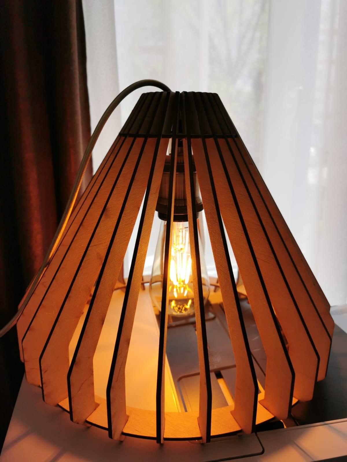 LAMP SHADE Lasercut. Vector File Svg Ai Cdr Dxf - Etsy