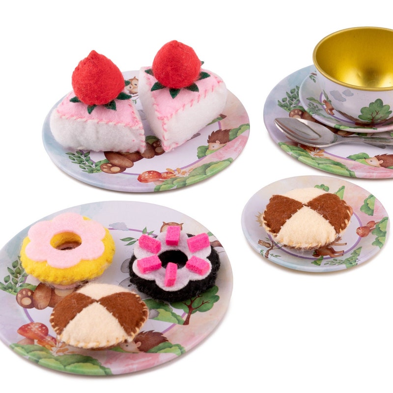 Felt Tea Set - Etsy
