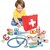 Wooden Doctor Set for Kids, Wood Toy, Handmade Medical Play Kit, Dr and ...