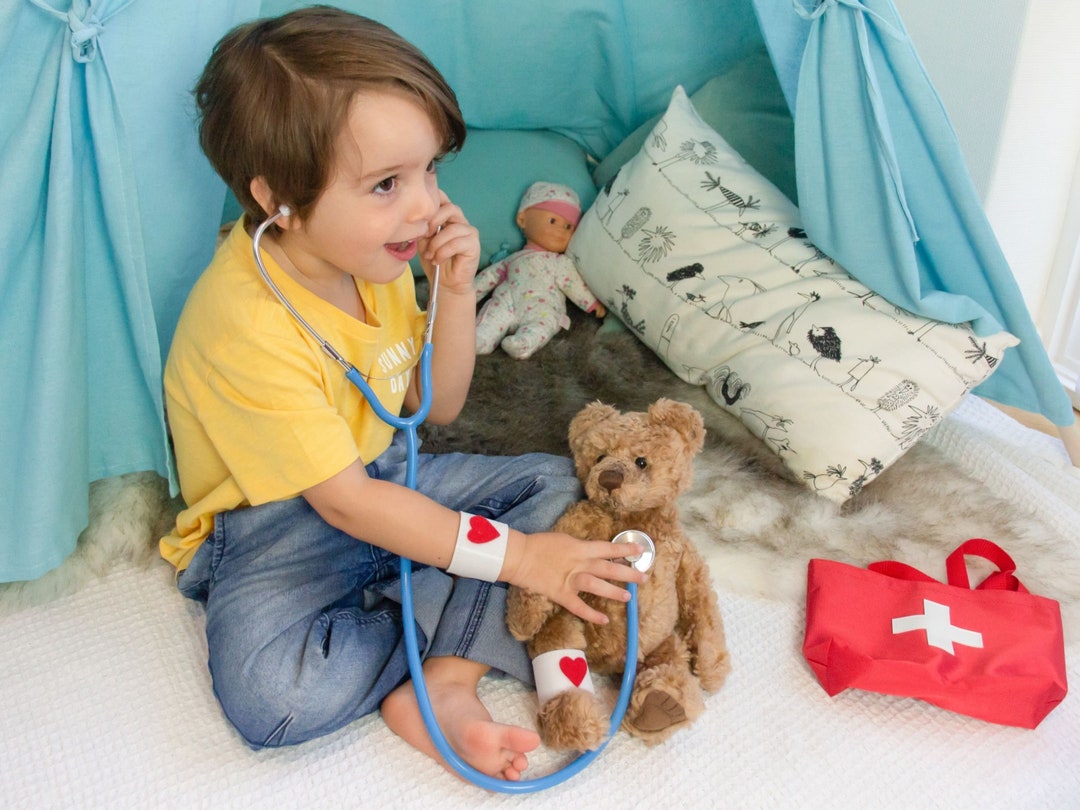 Kids Doctor Kit, Pretend Play Doctor Set, Role Play Games, Learning ...