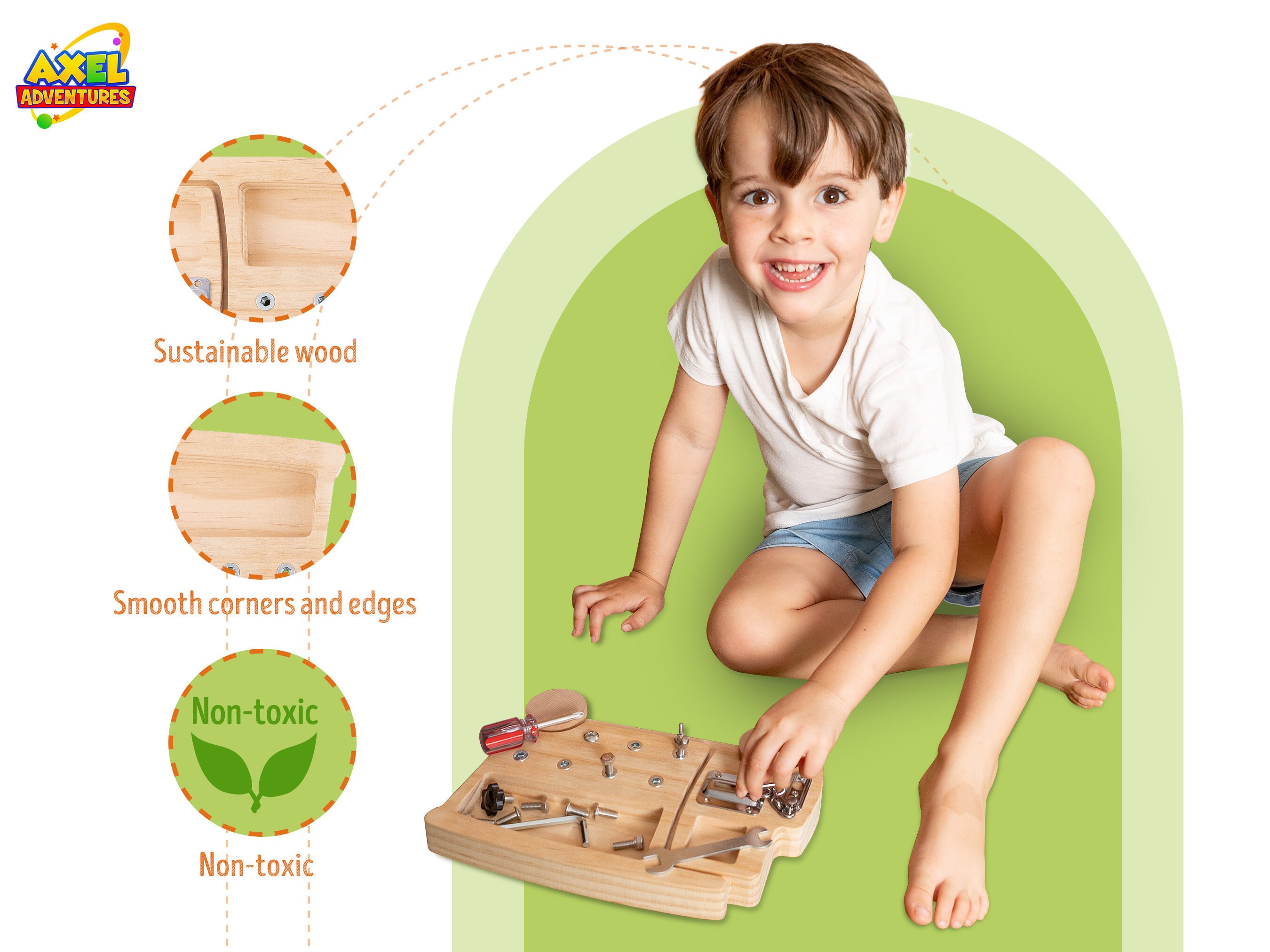 Montessori Screwdriver Board Set Christmas Toy Busy Board - Etsy