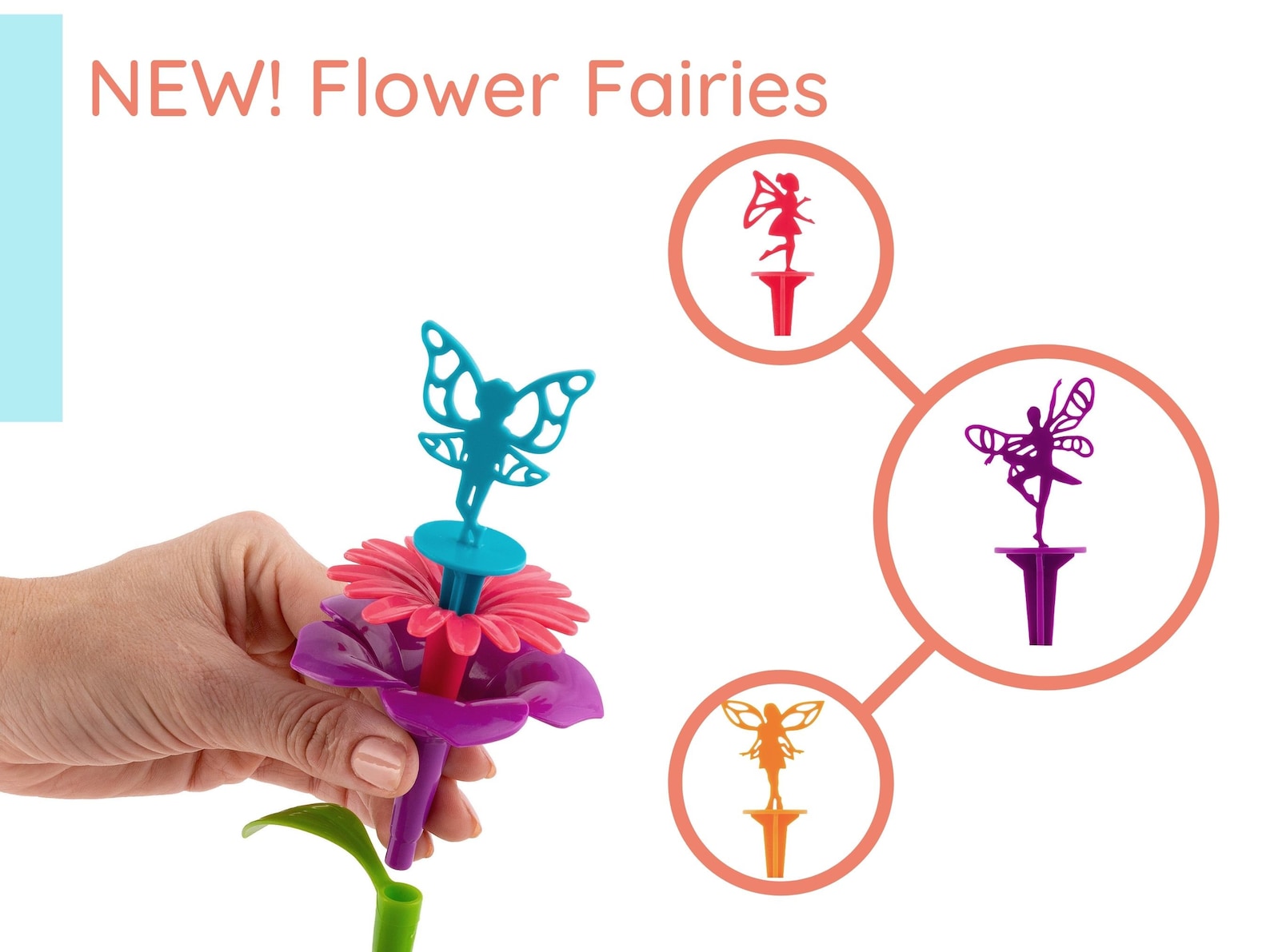 Flower Building Toy Set Stacking for Toddlers Colorful - Etsy