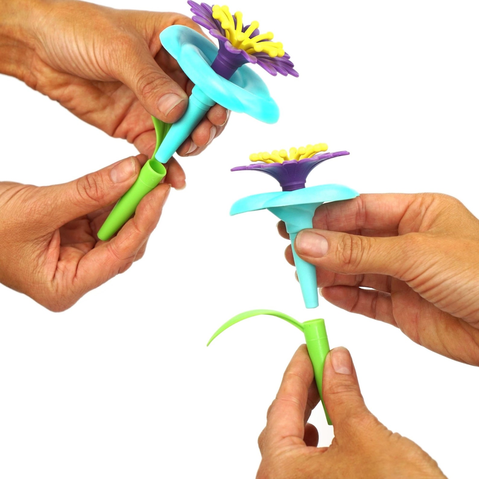 Toddler Stacking Flower Toys Building Toys 3 Year Old | Etsy