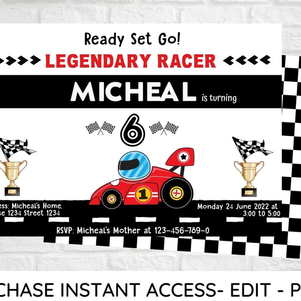 F1 Grand Prix Party - Etsy