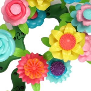 Flower Stacking Toddler Toy, Colorful Educational Toy for Kids, 46 Pcs ...